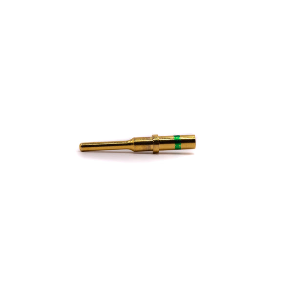 Gold DT pin with green band 14 AWG (25 pack) – BDT Auto Electrical Parts